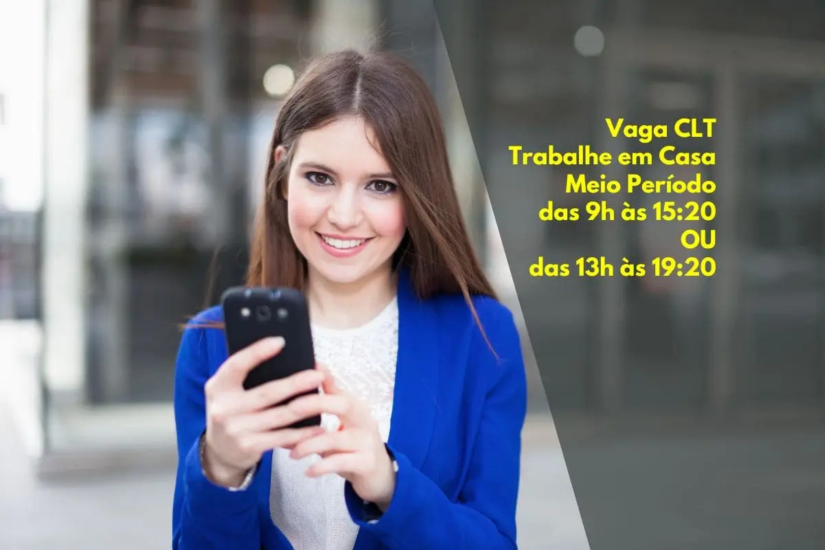 CLT: Wiser Abre Vaga Para Você Trabalhar em Casa das 9h às 15h20 OU das ...