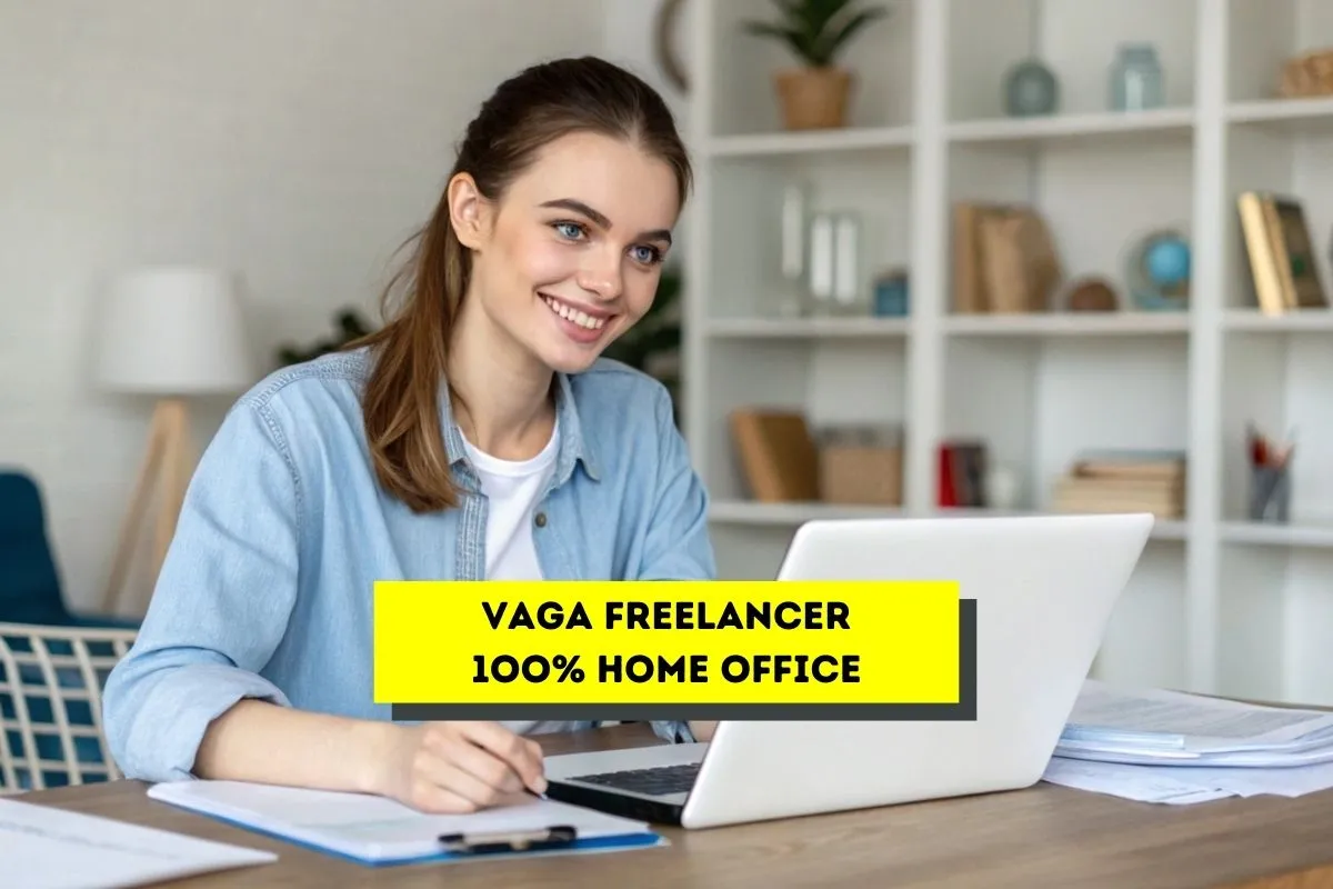 Trabalhe de Casa: Vaga Freelancer Home Office com Pagamentos de R$ 300 ...