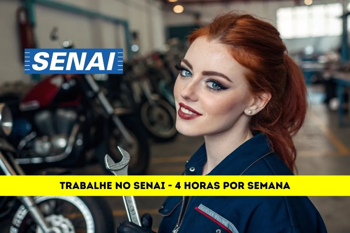 Participe do Processo Seletivo SENAI: Trabalhe 4h por Semana e Ganhe R$33,59 por Hora!